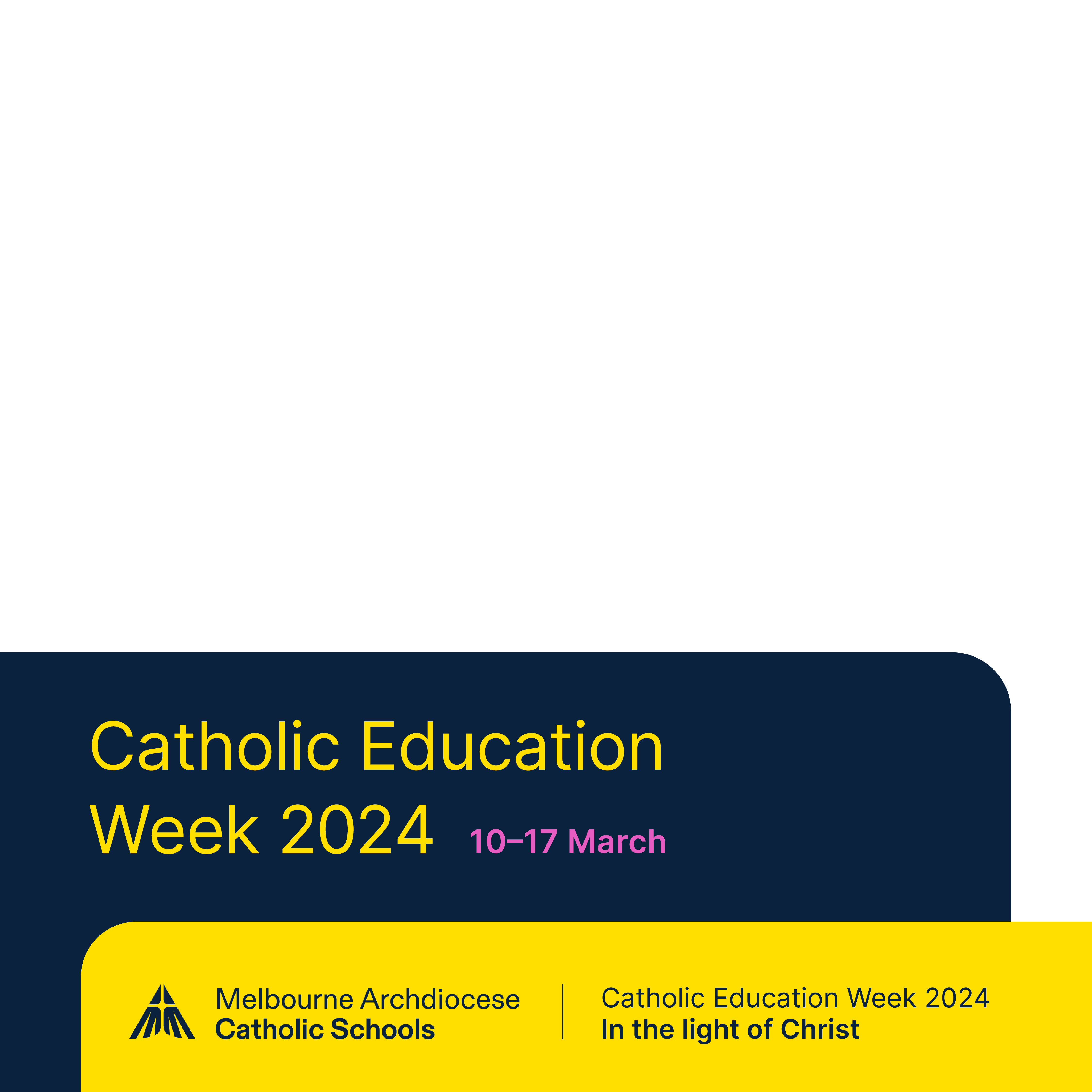 CatholicEducationWeek-2024-SocialMediaFrame | Catholic Education Week